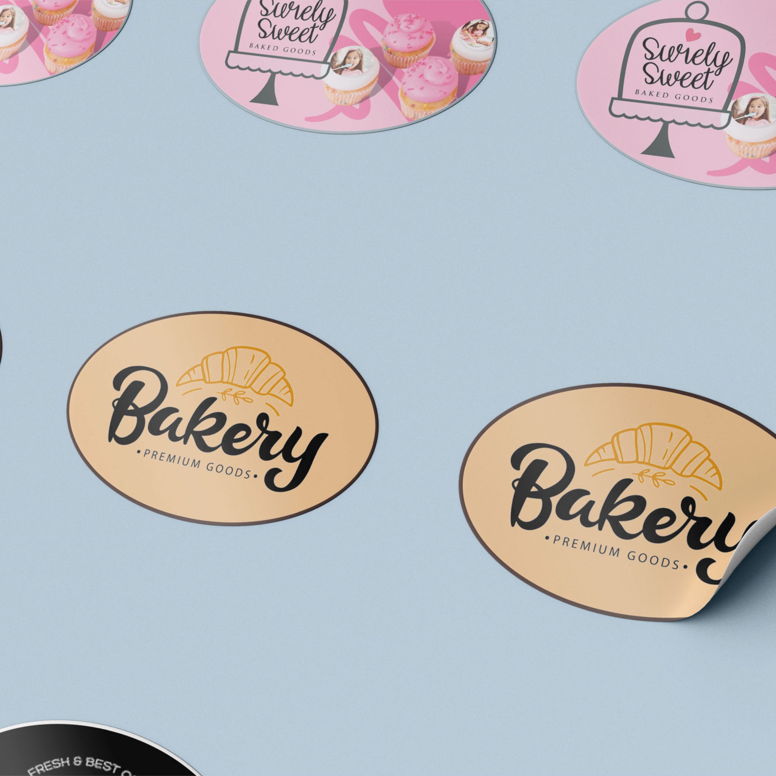 Oval Vinyl Labels - Online Print Shop & Design Services | Print Three ...