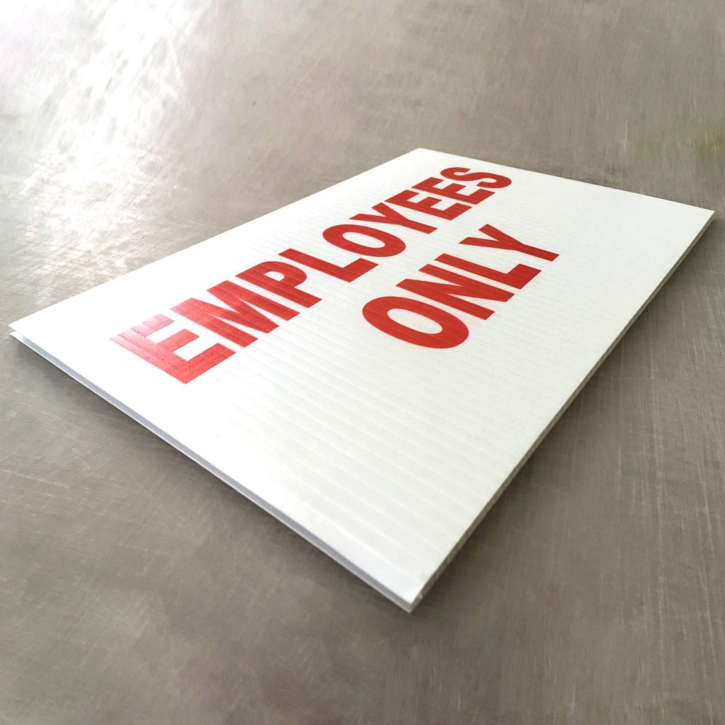 Coroplast Signs - Online Print Shop & Design Services | Print Three Canada