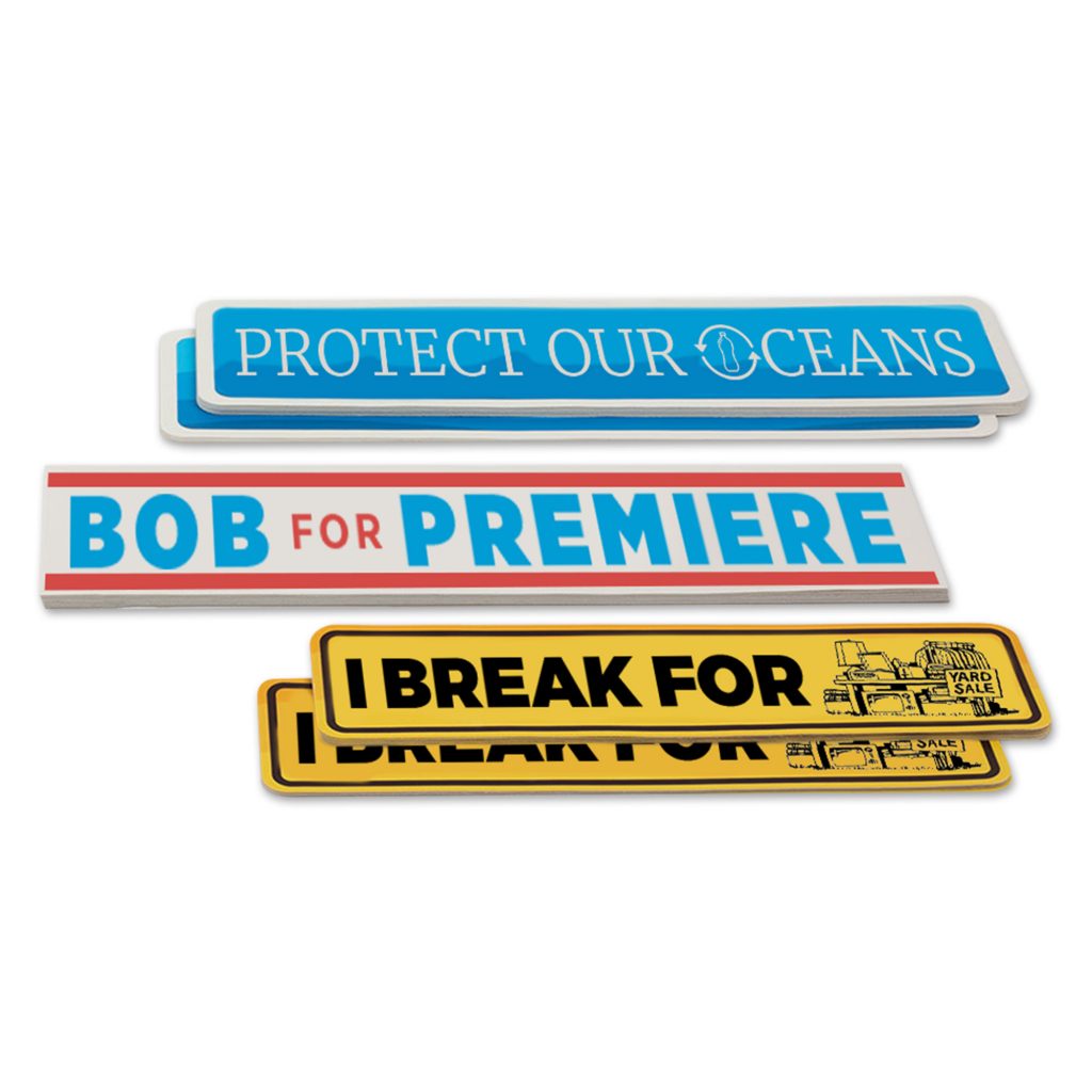 Bumper Stickers - Online Print Shop & Design Services | Print Three Canada
